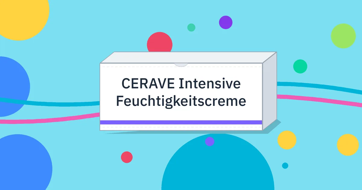 Symbolbild: Packung mit der Aufschrift CERAVE Intensive Feuchtigkeitscreme (PZN 19971350) – Verfügbarkeit und Bezug in Apotheken in Frankfurt am Main