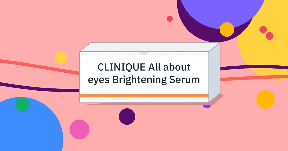 Symbolbild: Packung mit der Aufschrift CLINIQUE All about eyes Brightening Serum (PZN 19633179) – Verfügbarkeit und Bezug in Apotheken in Frankfurt am Main