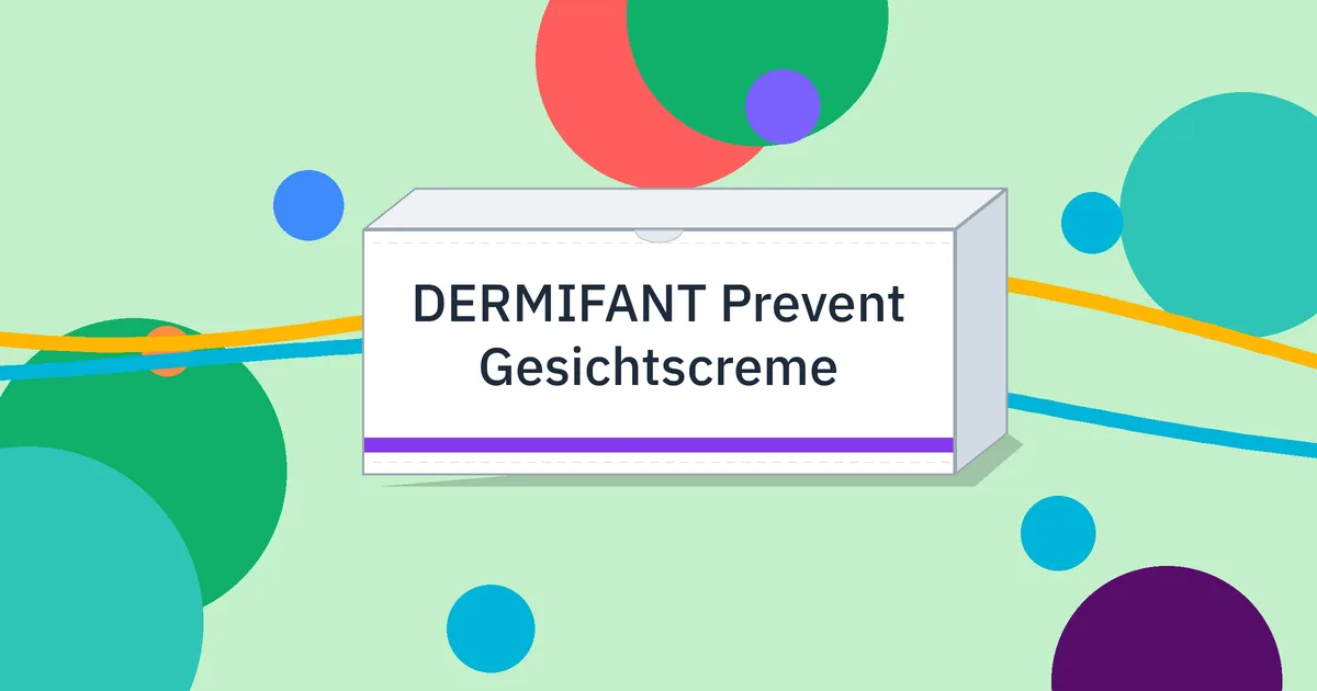 Symbolbild: Packung mit der Aufschrift DERMIFANT Prevent Gesichtscreme (PZN 16795970) – Verfügbarkeit und Bezug in Apotheken in Frankfurt am Main