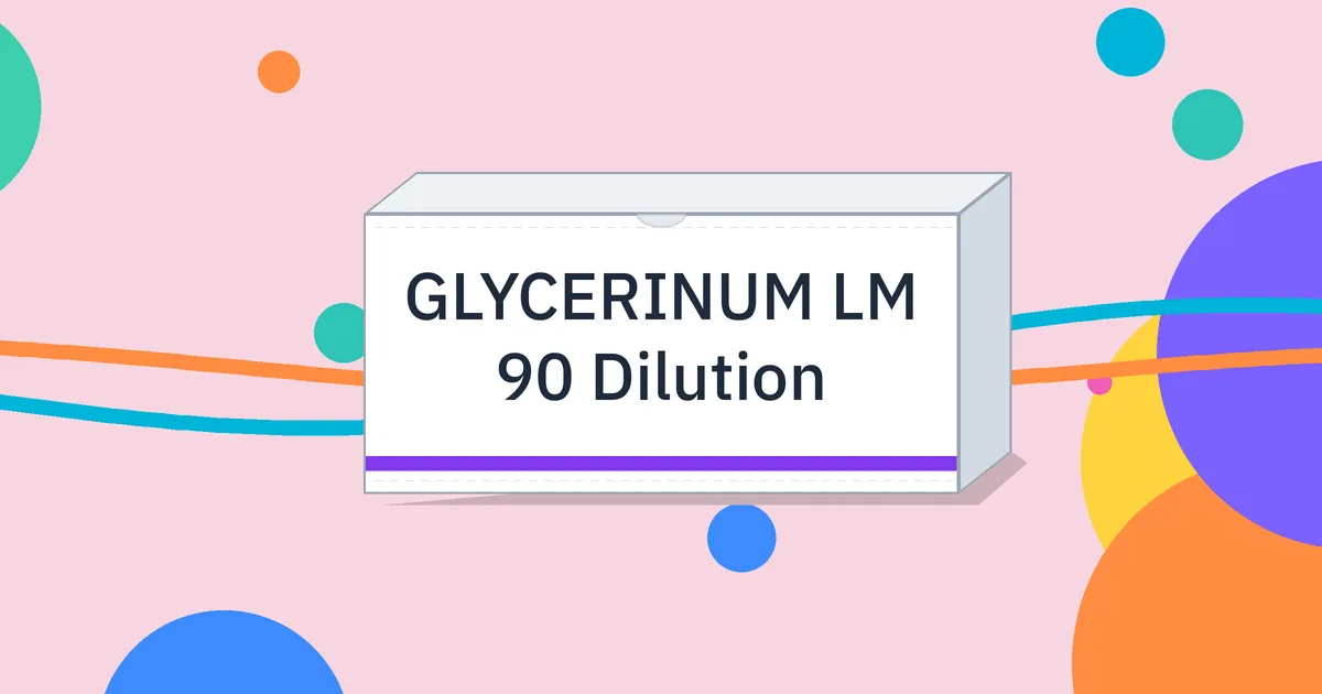 Symbolbild: Packung mit der Aufschrift GLYCERINUM LM 90 Dilution (PZN 12880644) – Verfügbarkeit und Bezug in Apotheken in Frankfurt am Main