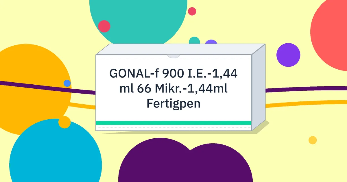 Symbolbild: Packung mit der Aufschrift GONAL-f 900 I.E.-1,44 ml 66 Mikr.-1,44ml Fertigpen (PZN 19885892) – Verfügbarkeit und Bezug in Apotheken in Frankfurt am Main