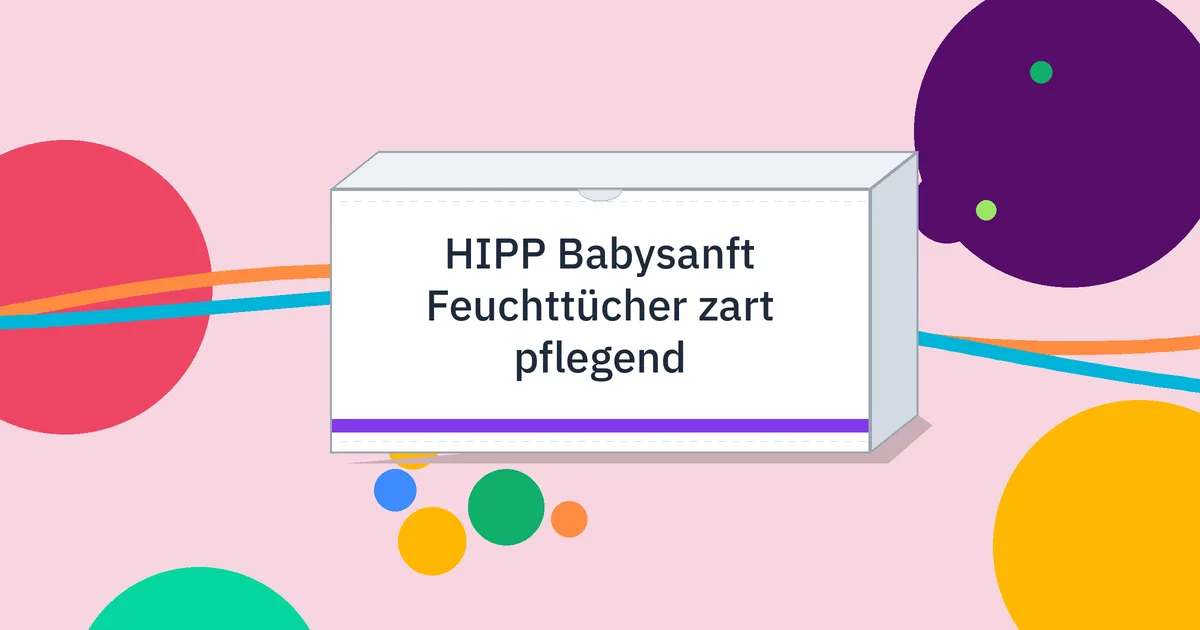 Symbolbild: Packung mit der Aufschrift HIPP Babysanft Feuchttücher zart pflegend (PZN 19288357) – Verfügbarkeit und Bezug in Apotheken in Frankfurt am Main