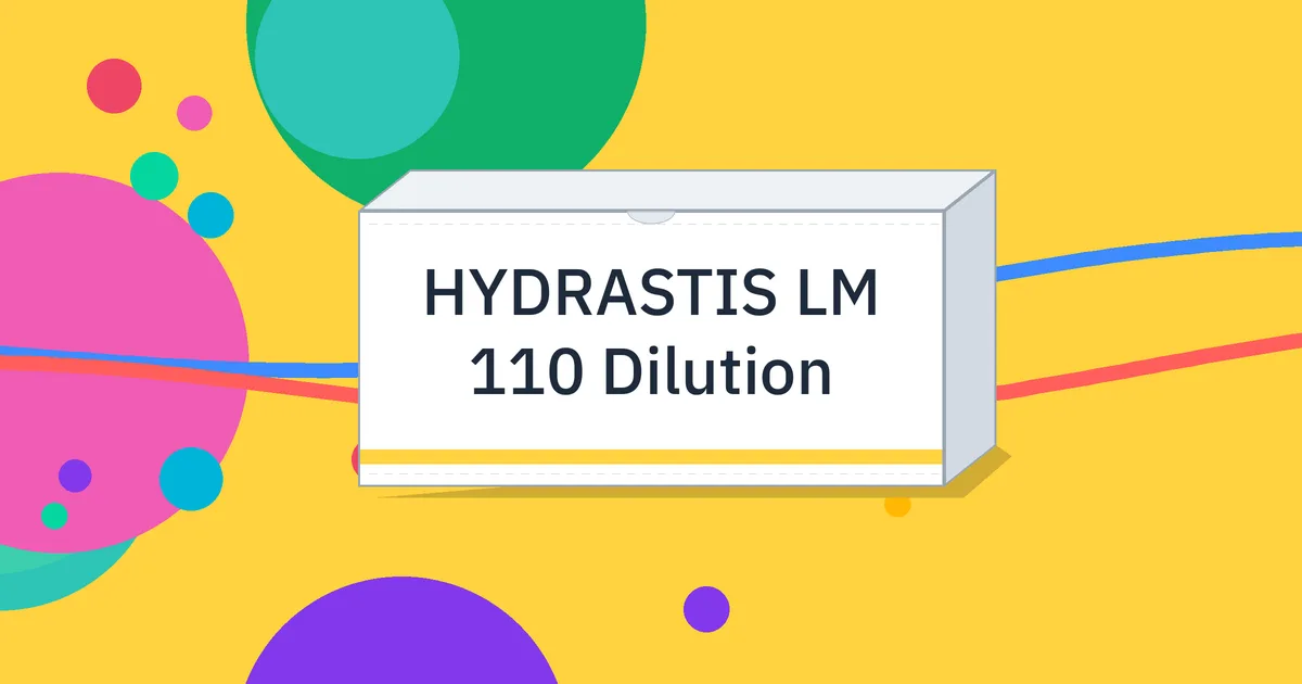Symbolbild: Packung mit der Aufschrift HYDRASTIS LM 110 Dilution (PZN 12890401) – Verfügbarkeit und Bezug in Apotheken in Frankfurt am Main