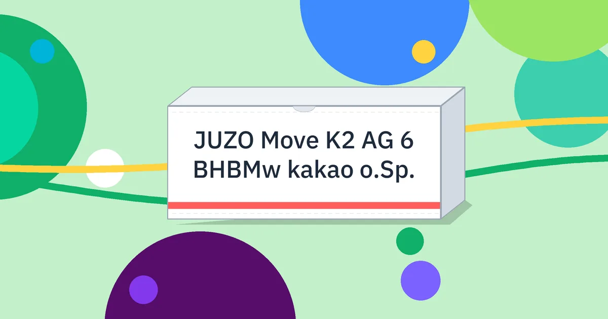 Symbolbild: Packung mit der Aufschrift JUZO Move K2 AG 6 BHBMw kakao o.Sp. (PZN 18558599) – Verfügbarkeit und Bezug in Apotheken in Frankfurt am Main