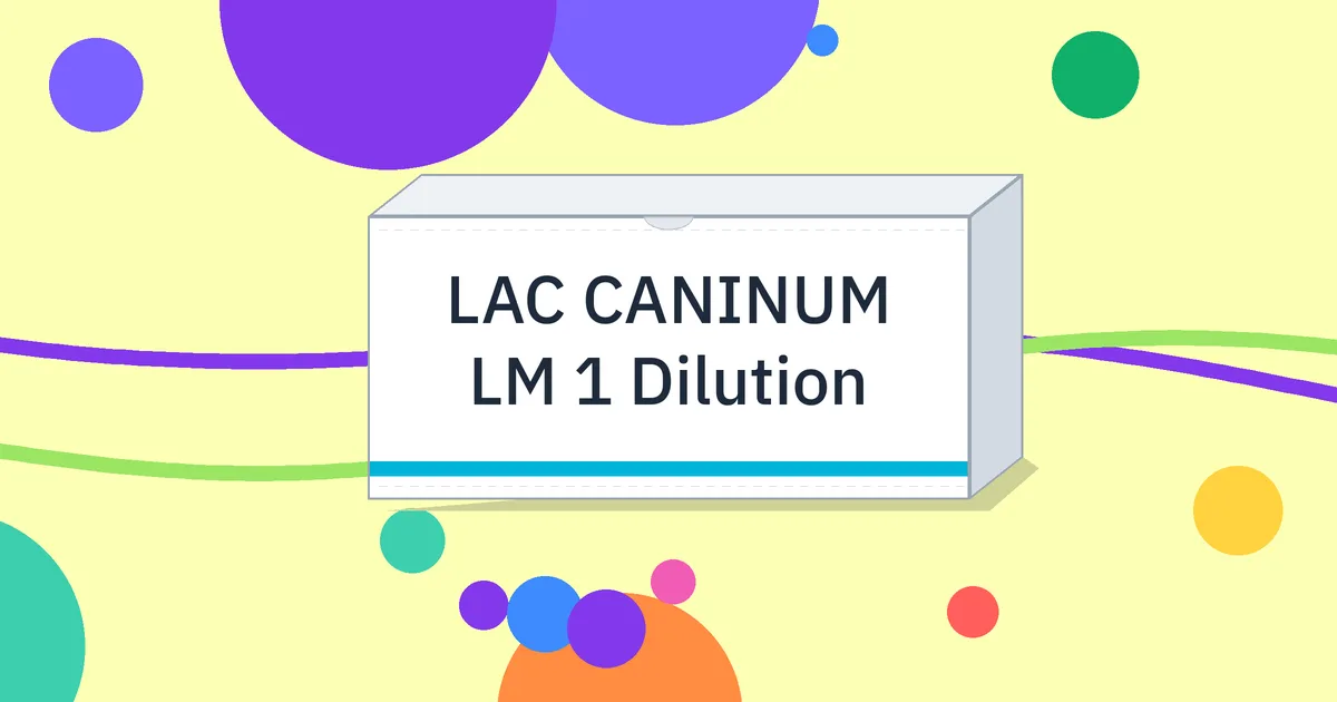 Symbolbild: Packung mit der Aufschrift LAC CANINUM LM 1 Dilution (PZN 12928807) – Verfügbarkeit und Bezug in Apotheken in Frankfurt am Main