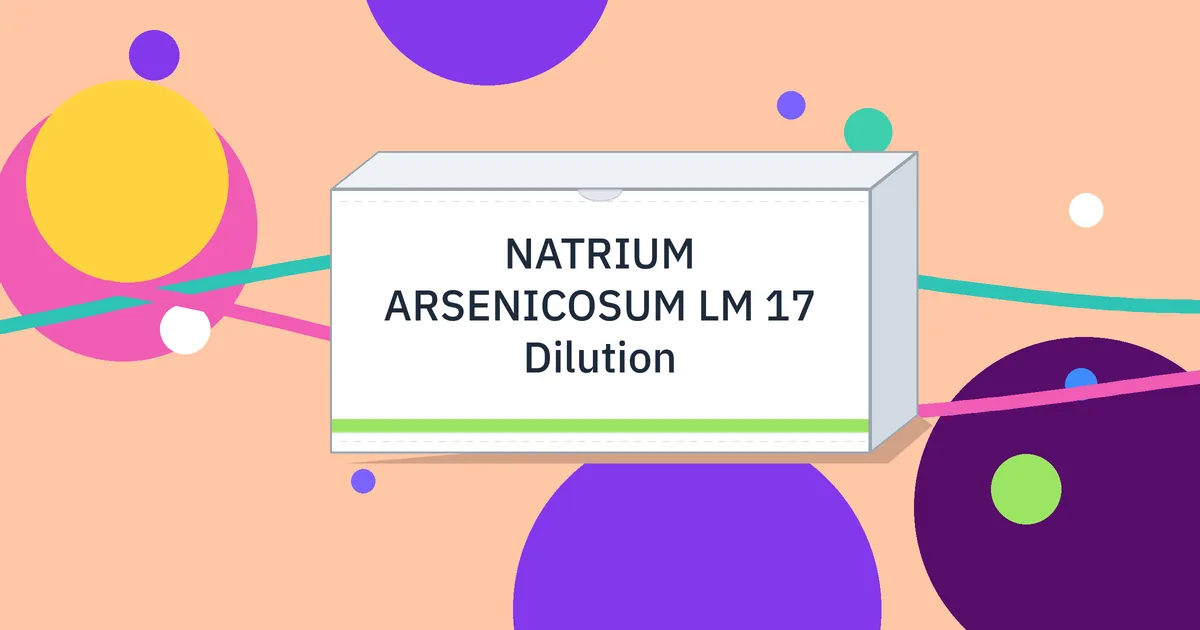 Symbolbild: Packung mit der Aufschrift NATRIUM ARSENICOSUM LM 17 Dilution (PZN 12959423) – Verfügbarkeit und Bezug in Apotheken in Frankfurt am Main
