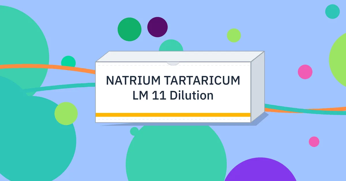 Symbolbild: Packung mit der Aufschrift NATRIUM TARTARICUM LM 11 Dilution (PZN 12967687) – Verfügbarkeit und Bezug in Apotheken in Frankfurt am Main