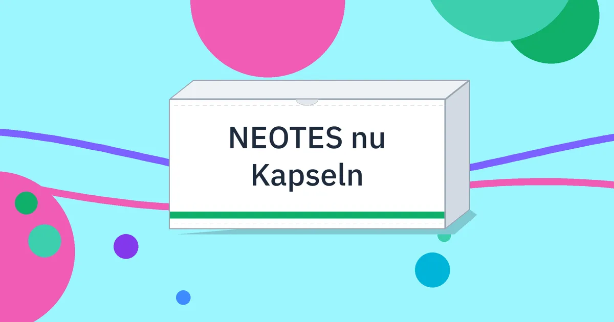 Symbolbild: Packung mit der Aufschrift NEOTES nu Kapseln (PZN 18408606) – Verfügbarkeit und Bezug in Apotheken in Frankfurt am Main