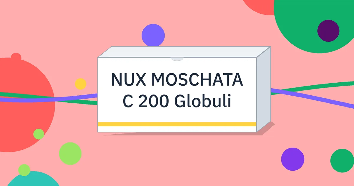 Symbolbild: Packung mit der Aufschrift NUX MOSCHATA C 200 Globuli (PZN 04229343) – Verfügbarkeit und Bezug in Apotheken in Frankfurt am Main