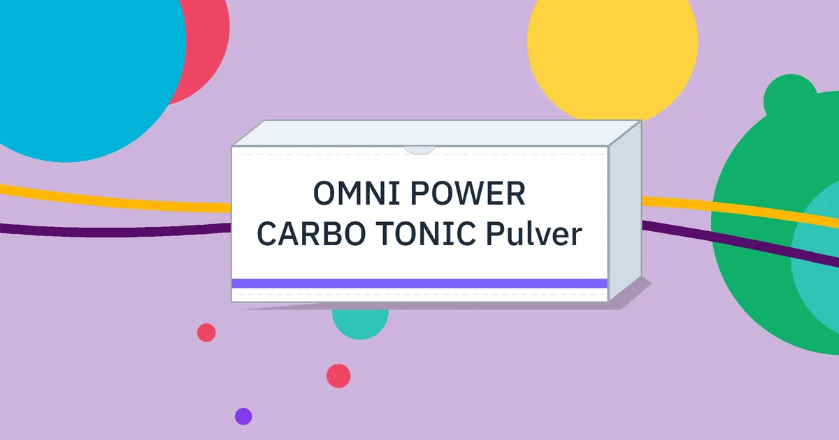 Symbolbild: Packung mit der Aufschrift OMNI POWER CARBO TONIC Pulver (PZN 17997606) – Verfügbarkeit und Bezug in Apotheken in Frankfurt am Main