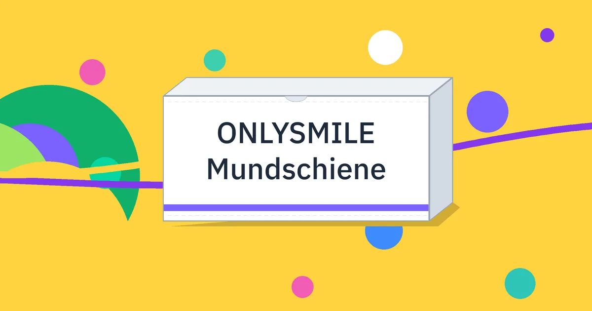 Symbolbild: Packung mit der Aufschrift ONLYSMILE Mundschiene (PZN 20133482) – Verfügbarkeit und Bezug in Apotheken in Frankfurt am Main