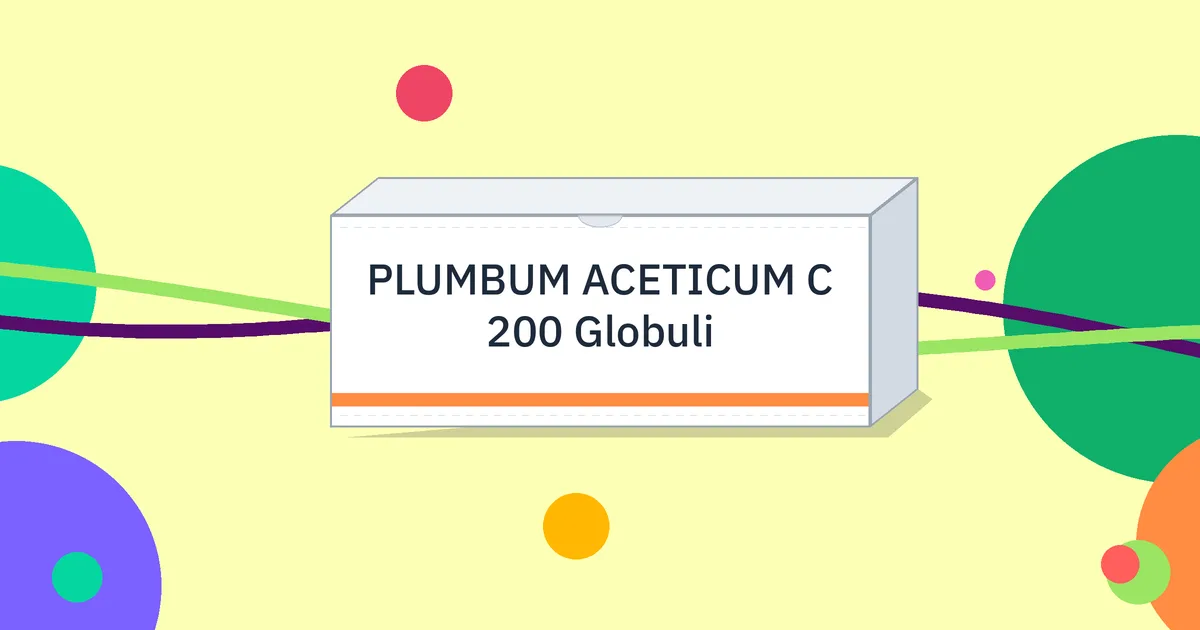 Symbolbild: Packung mit der Aufschrift PLUMBUM ACETICUM C 200 Globuli (PZN 16693198) – Verfügbarkeit und Bezug in Apotheken in Frankfurt am Main