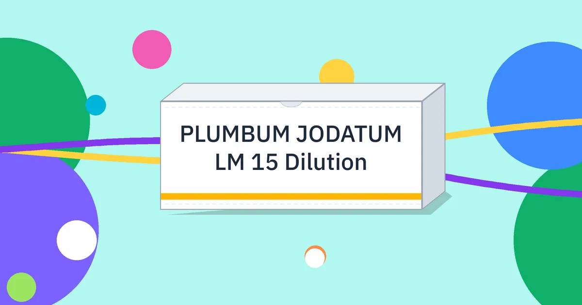 Symbolbild: Packung mit der Aufschrift PLUMBUM JODATUM LM 15 Dilution (PZN 13040739) – Verfügbarkeit und Bezug in Apotheken in Frankfurt am Main