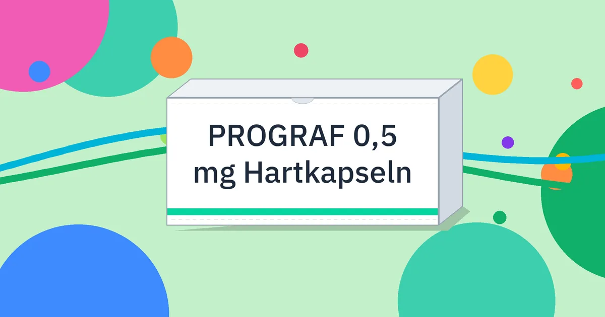 Symbolbild: Packung mit der Aufschrift PROGRAF 0,5 mg Hartkapseln (PZN 05352956) – Verfügbarkeit und Bezug in Apotheken in Frankfurt am Main