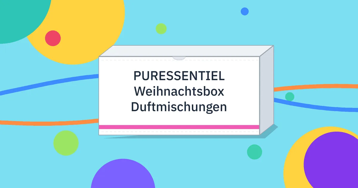 Symbolbild: Packung mit der Aufschrift PURESSENTIEL Weihnachtsbox Duftmischungen (PZN 18121454) – Verfügbarkeit und Bezug in Apotheken in Frankfurt am Main