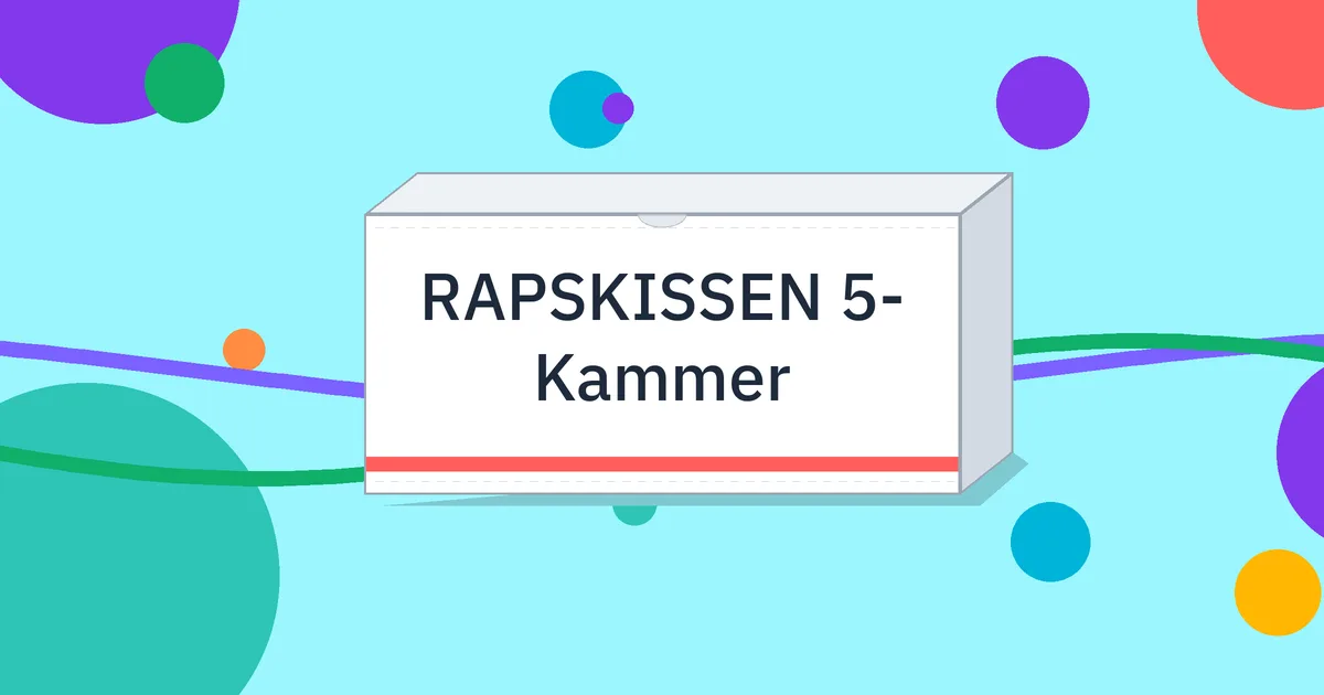 Symbolbild: Packung mit der Aufschrift RAPSKISSEN 5-Kammer (PZN 18770951) – Verfügbarkeit und Bezug in Apotheken in Frankfurt am Main