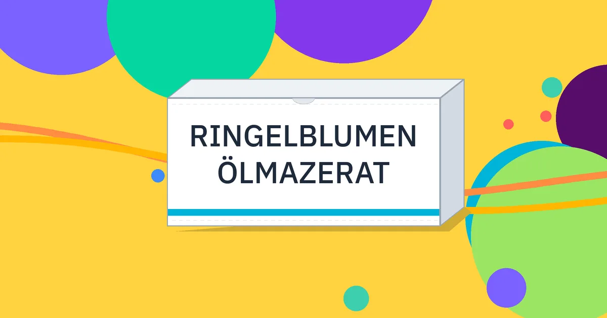 Symbolbild: Packung mit der Aufschrift RINGELBLUMEN ÖLMAZERAT (PZN 19492106) – Verfügbarkeit und Bezug in Apotheken in Frankfurt am Main