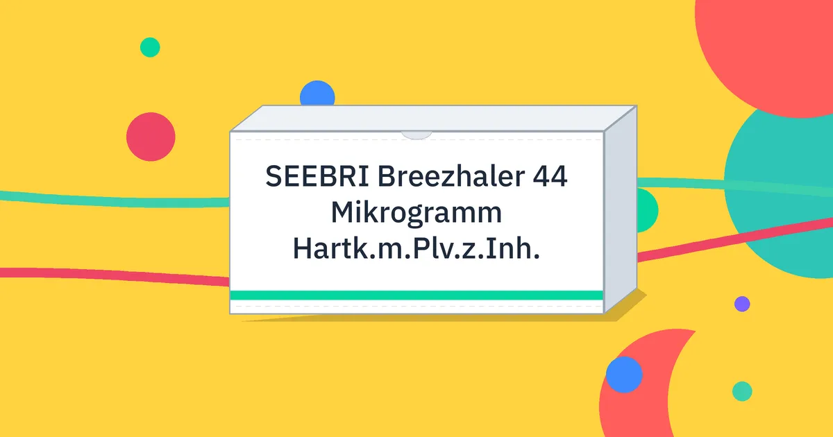 Symbolbild: Packung mit der Aufschrift SEEBRI Breezhaler 44 Mikrogramm Hartk.m.Plv.z.Inh. (PZN 10045185) – Verfügbarkeit und Bezug in Apotheken in Frankfurt am Main