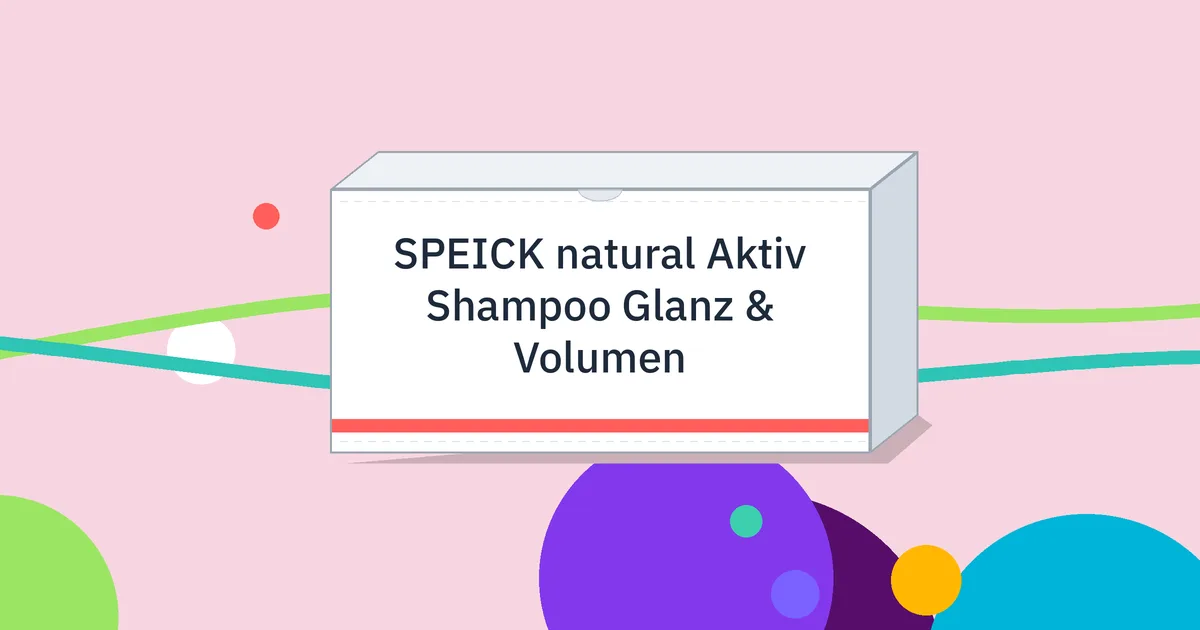 Symbolbild: Packung mit der Aufschrift SPEICK natural Aktiv Shampoo Glanz & Volumen (PZN 17166242) – Verfügbarkeit und Bezug in Apotheken in Frankfurt am Main