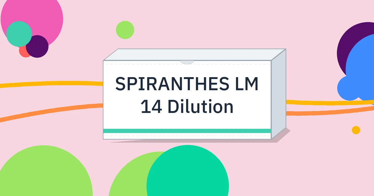 Symbolbild: Packung mit der Aufschrift SPIRANTHES LM 14 Dilution (PZN 13681875) – Verfügbarkeit und Bezug in Apotheken in Frankfurt am Main