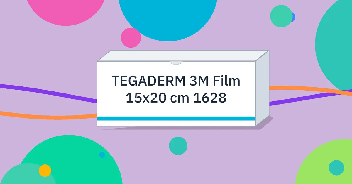 Symbolbild: Packung mit der Aufschrift TEGADERM 3M Film 15x20 cm 1628 (PZN 17900920) – Verfügbarkeit und Bezug in Apotheken in Frankfurt am Main