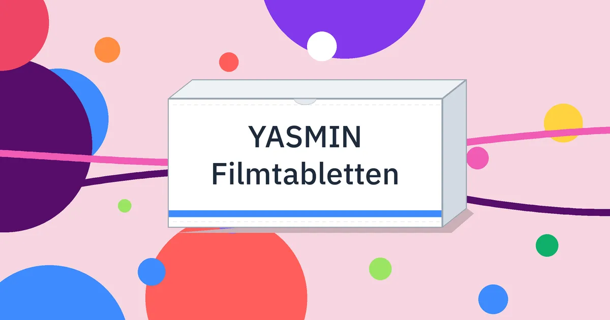 Symbolbild: Packung mit der Aufschrift YASMIN Filmtabletten (PZN 06716722) – Verfügbarkeit und Bezug in Apotheken in Frankfurt am Main