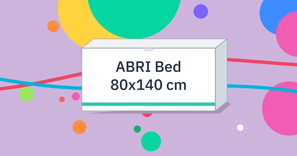 Symbolbild: Packung mit der Aufschrift ABRI Bed 80x140 cm (PZN 09201875) – Verfügbarkeit und Bezug in Apotheken in Frankfurt am Main