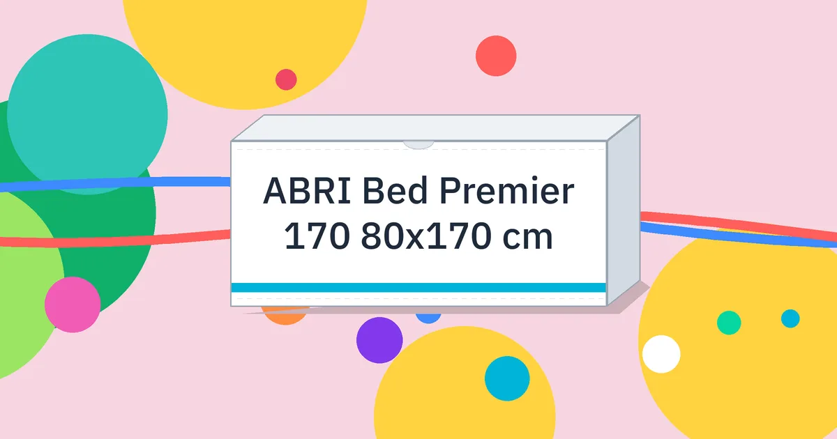 Symbolbild: Packung mit der Aufschrift ABRI Bed Premier 170 80x170 cm (PZN 06957070) – Verfügbarkeit und Bezug in Apotheken in Frankfurt am Main