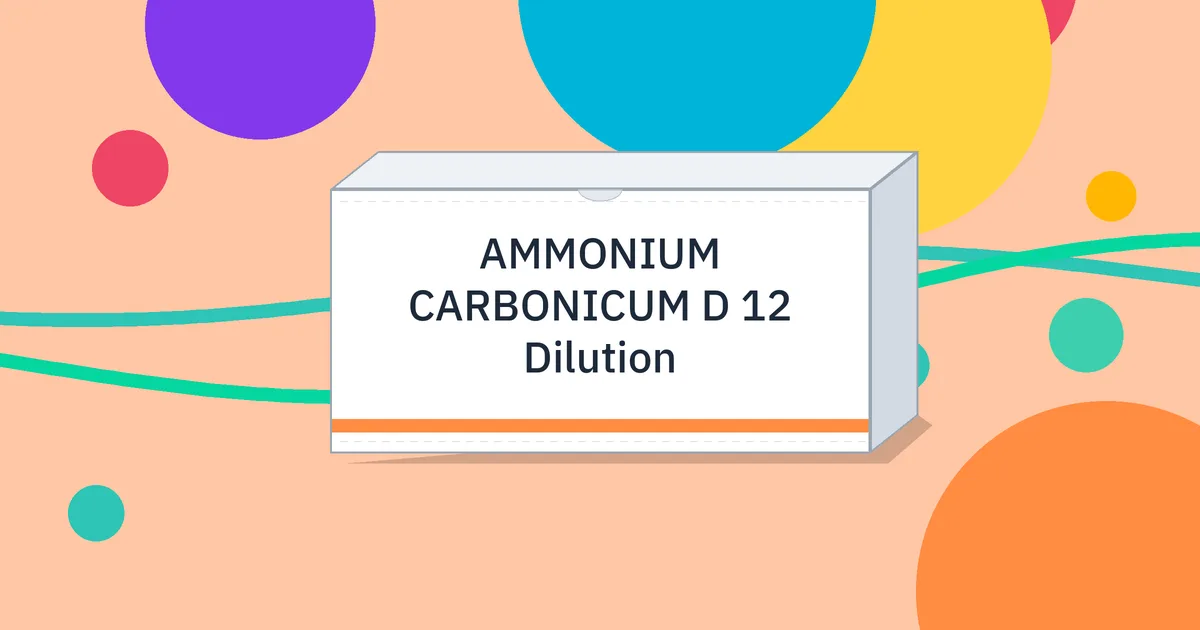 Symbolbild: Packung mit der Aufschrift AMMONIUM CARBONICUM D 12 Dilution (PZN 02892907) – Verfügbarkeit und Bezug in Apotheken in Frankfurt am Main