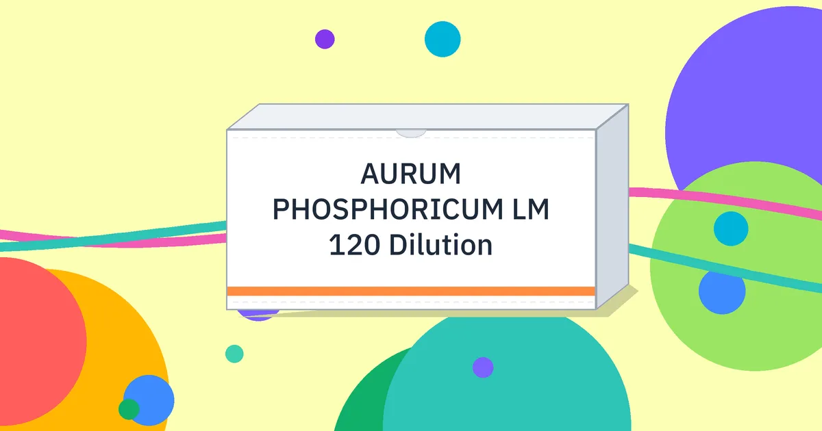 Symbolbild: Packung mit der Aufschrift AURUM PHOSPHORICUM LM 120 Dilution (PZN 13755214) – Verfügbarkeit und Bezug in Apotheken in Frankfurt am Main