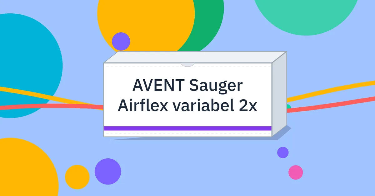 Symbolbild: Packung mit der Aufschrift AVENT Sauger Airflex variabel 2x (PZN 03753154) – Verfügbarkeit und Bezug in Apotheken in Frankfurt am Main