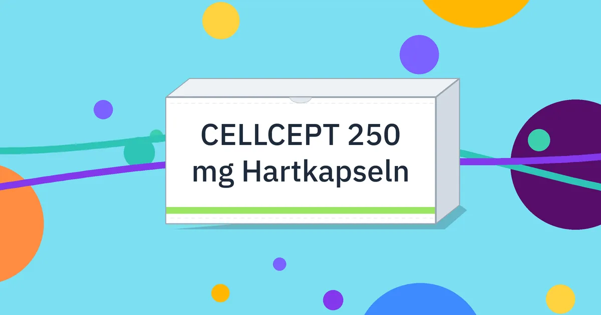 Symbolbild: Packung mit der Aufschrift CELLCEPT 250 mg Hartkapseln (PZN 06310078) – Verfügbarkeit und Bezug in Apotheken in Frankfurt am Main
