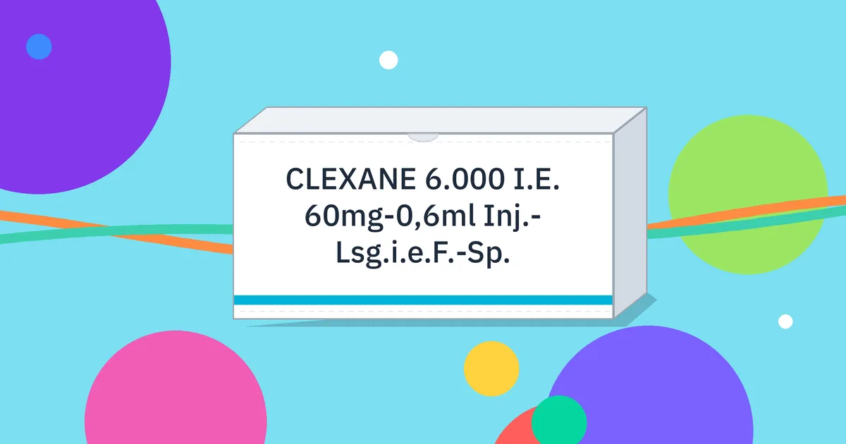 Symbolbild: Packung mit der Aufschrift CLEXANE 6.000 I.E. 60mg-0,6ml Inj.-Lsg.i.e.F.-Sp. (PZN 08411062) – Verfügbarkeit und Bezug in Apotheken in Frankfurt am Main