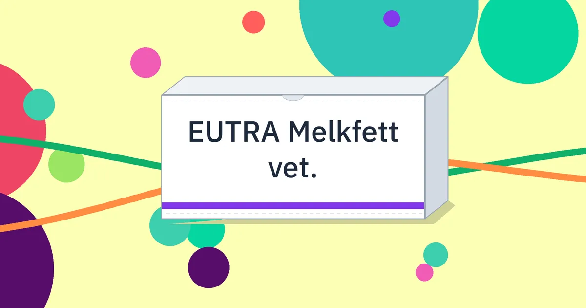 Symbolbild: Packung mit der Aufschrift EUTRA Melkfett vet. (PZN 18016763) – Verfügbarkeit und Bezug in Apotheken in Frankfurt am Main