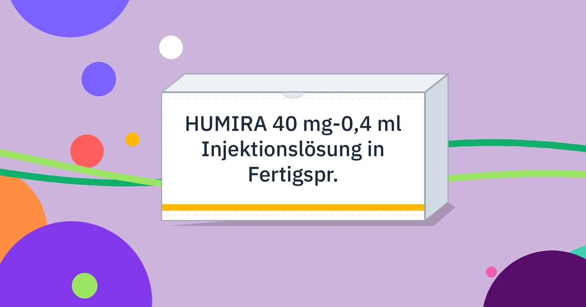 Symbolbild: Packung mit der Aufschrift HUMIRA 40 mg-0,4 ml Injektionslösung in Fertigspr. (PZN 12478103) – Verfügbarkeit und Bezug in Apotheken in Frankfurt am Main
