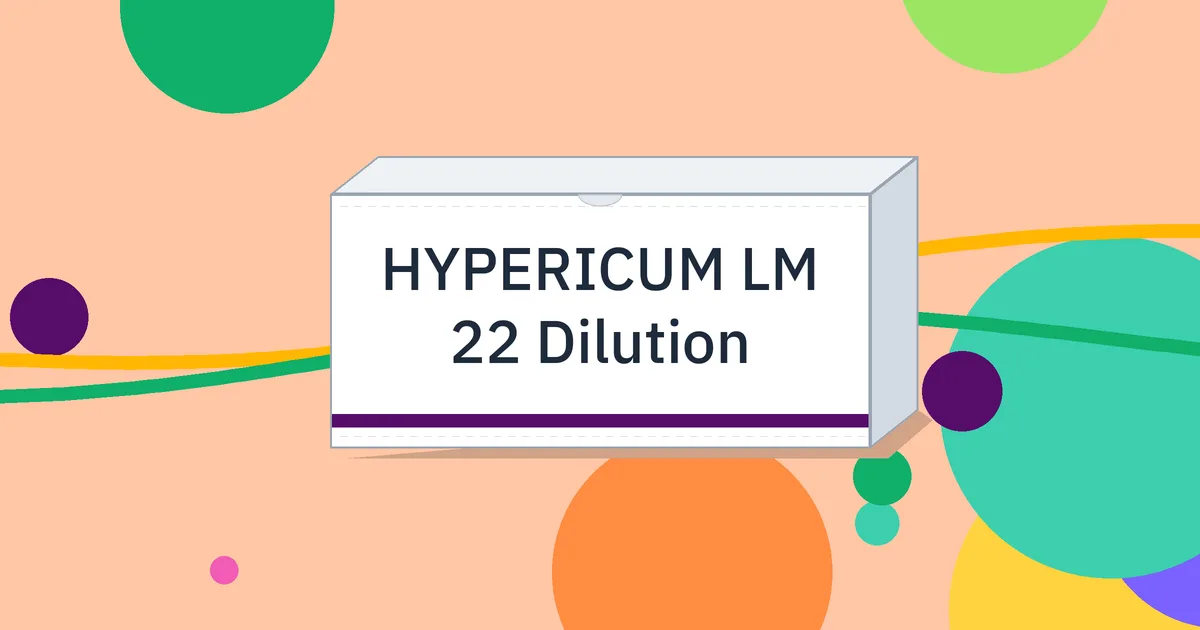Symbolbild: Packung mit der Aufschrift HYPERICUM LM 22 Dilution (PZN 12891056) – Verfügbarkeit und Bezug in Apotheken in Frankfurt am Main