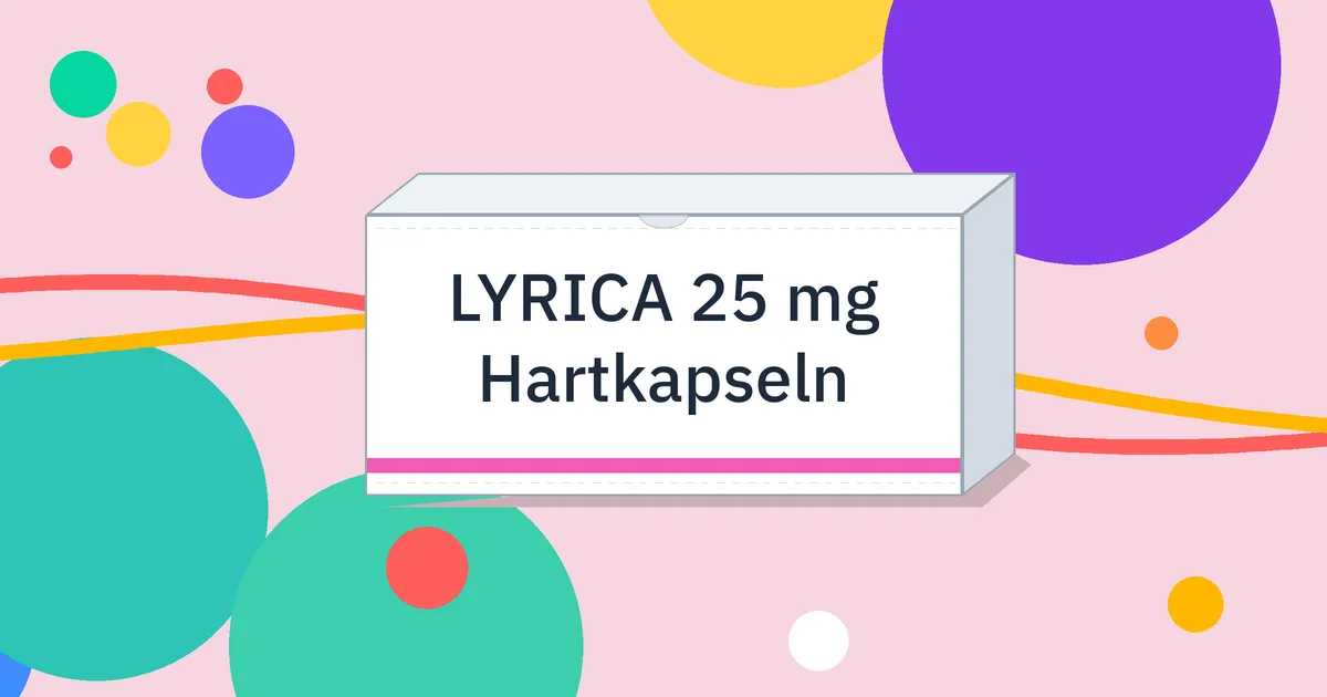 Symbolbild: Packung mit der Aufschrift LYRICA 25 mg Hartkapseln (PZN 08439505) – Verfügbarkeit und Bezug in Apotheken in Frankfurt am Main