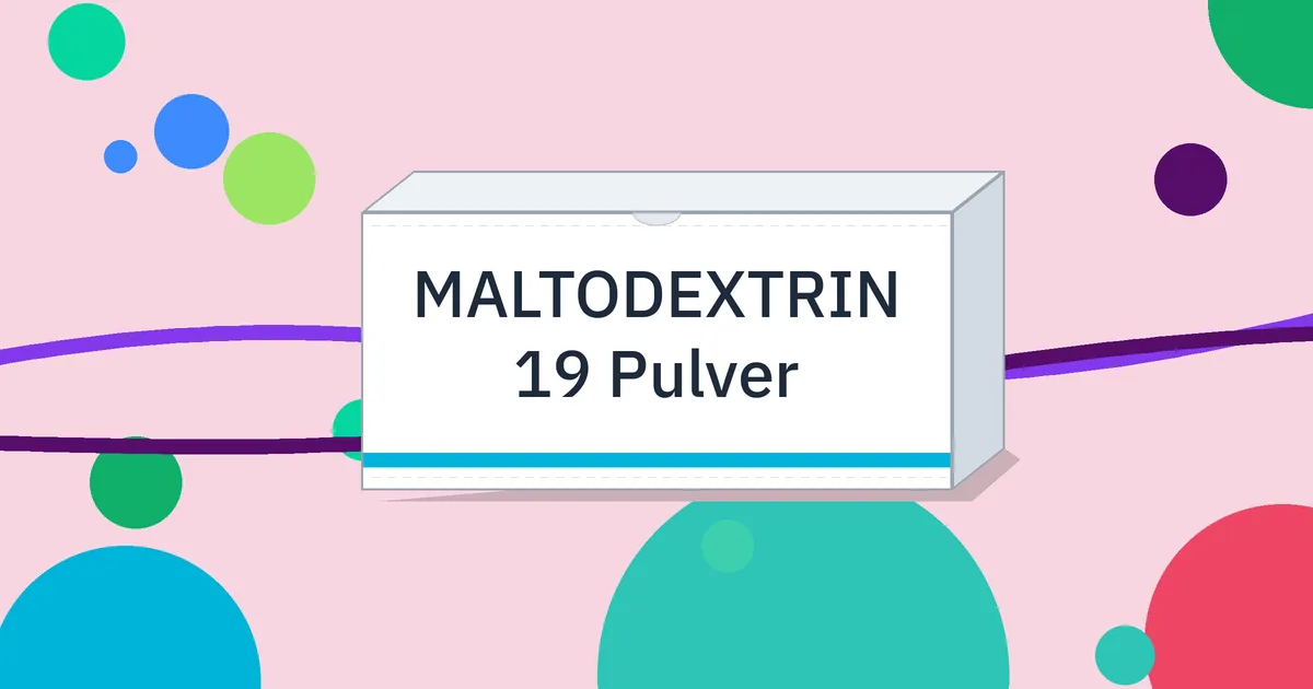 Symbolbild: Packung mit der Aufschrift MALTODEXTRIN 19 Pulver (PZN 05452617) – Verfügbarkeit und Bezug in Apotheken in Frankfurt am Main