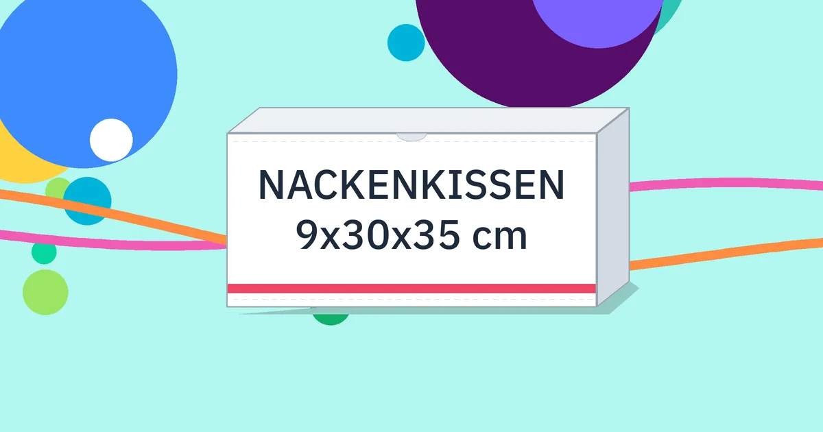 Symbolbild: Packung mit der Aufschrift NACKENKISSEN 9x30x35 cm (PZN 06476732) – Verfügbarkeit und Bezug in Apotheken in Frankfurt am Main