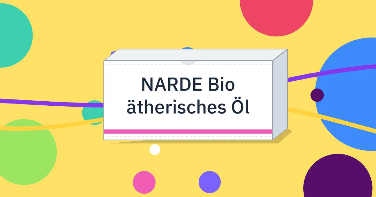 Symbolbild: Packung mit der Aufschrift NARDE Bio ätherisches Öl (PZN 05909212) – Verfügbarkeit und Bezug in Apotheken in Frankfurt am Main