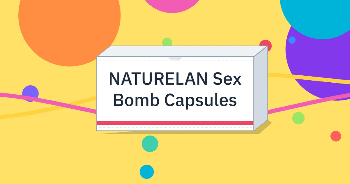 Symbolbild: Packung mit der Aufschrift NATURELAN Sex Bomb Capsules (PZN 20103825) – Verfügbarkeit und Bezug in Apotheken in Frankfurt am Main