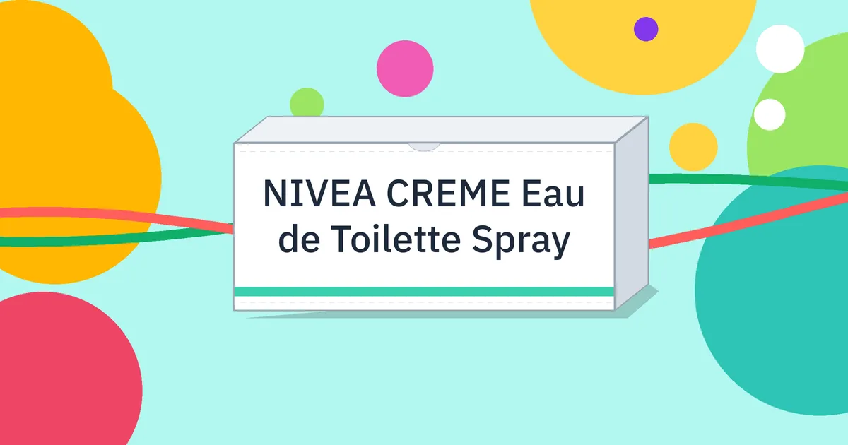 Symbolbild: Packung mit der Aufschrift NIVEA CREME Eau de Toilette Spray (PZN 18912003) – Verfügbarkeit und Bezug in Apotheken in Frankfurt am Main