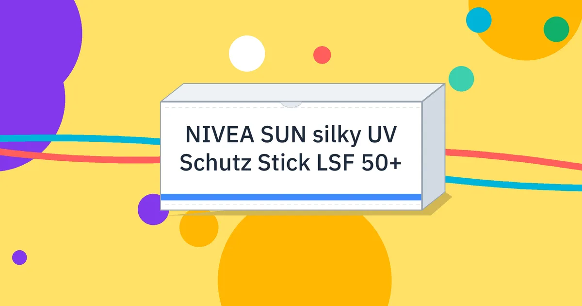 Symbolbild: Packung mit der Aufschrift NIVEA SUN silky UV Schutz Stick LSF 50+ (PZN 20723315) – Verfügbarkeit und Bezug in Apotheken in Frankfurt am Main