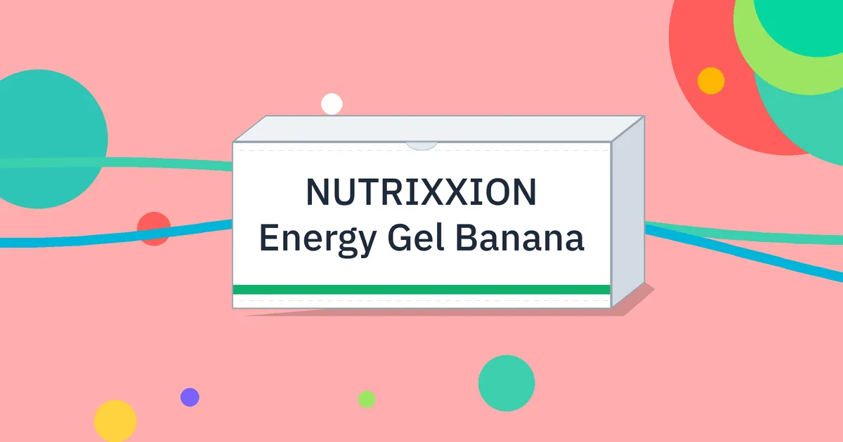 Symbolbild: Packung mit der Aufschrift NUTRIXXION Energy Gel Banana (PZN 14212823) – Verfügbarkeit und Bezug in Apotheken in Frankfurt am Main