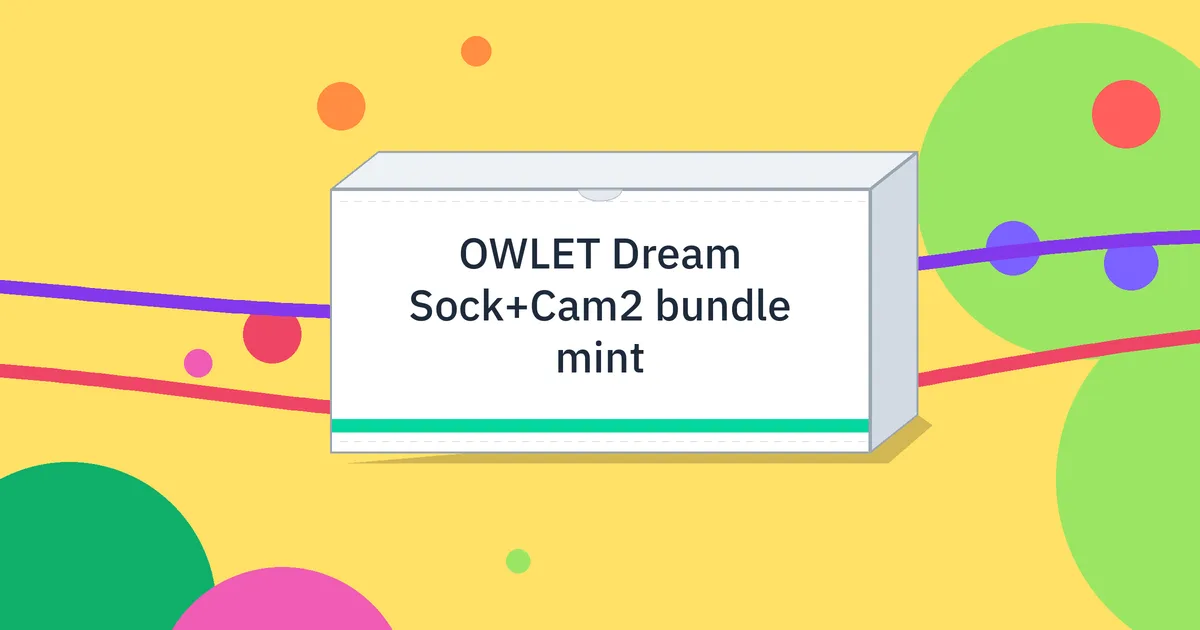 Symbolbild: Packung mit der Aufschrift OWLET Dream Sock+Cam2 bundle mint (PZN 19374016) – Verfügbarkeit und Bezug in Apotheken in Frankfurt am Main