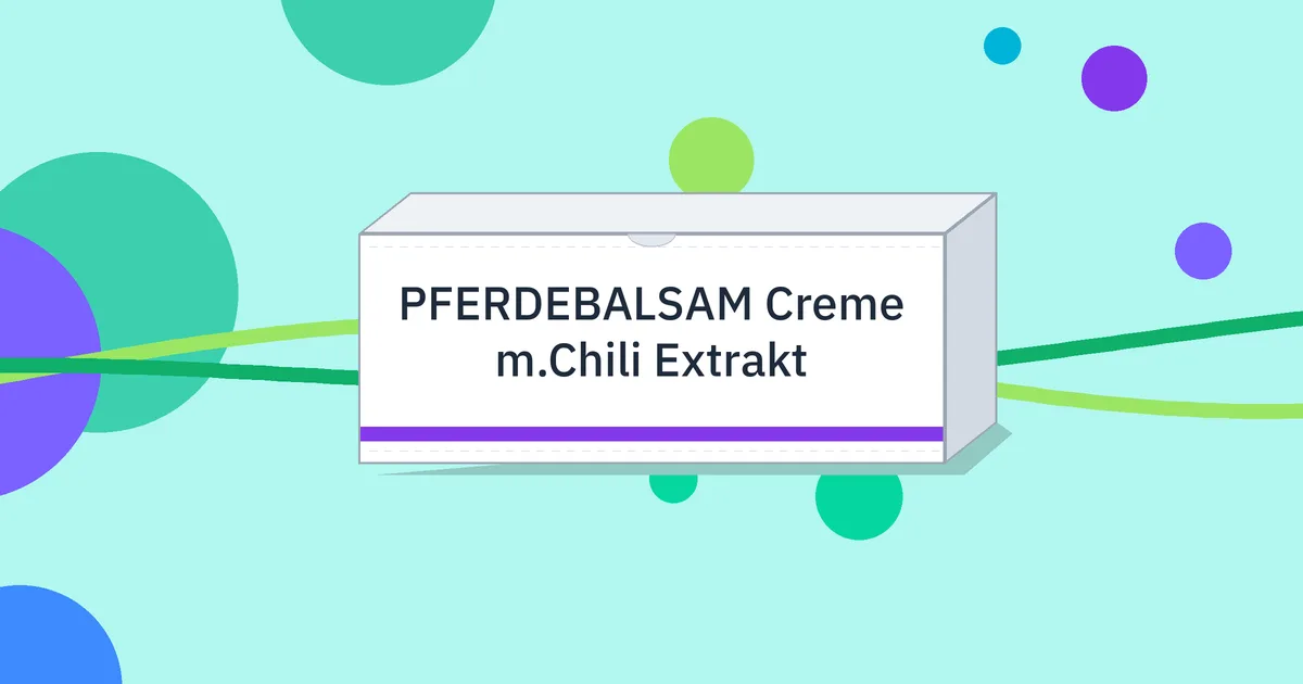 Symbolbild: Packung mit der Aufschrift PFERDEBALSAM Creme m.Chili Extrakt (PZN 05359579) – Verfügbarkeit und Bezug in Apotheken in Frankfurt am Main