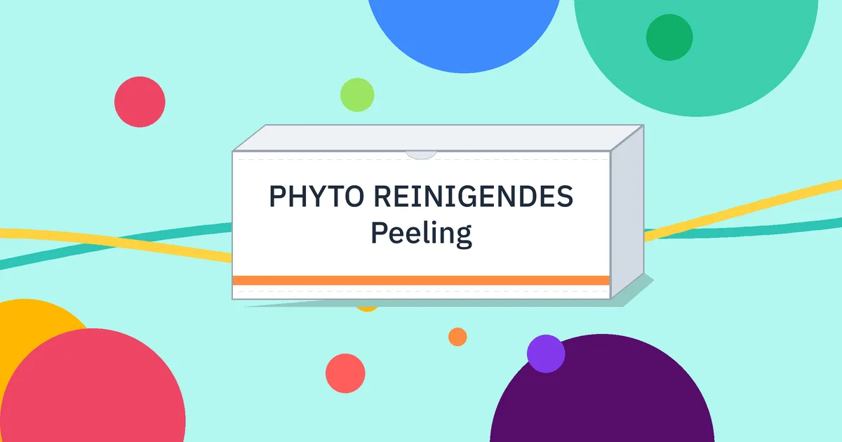 Symbolbild: Packung mit der Aufschrift PHYTO REINIGENDES Peeling (PZN 19478721) – Verfügbarkeit und Bezug in Apotheken in Frankfurt am Main