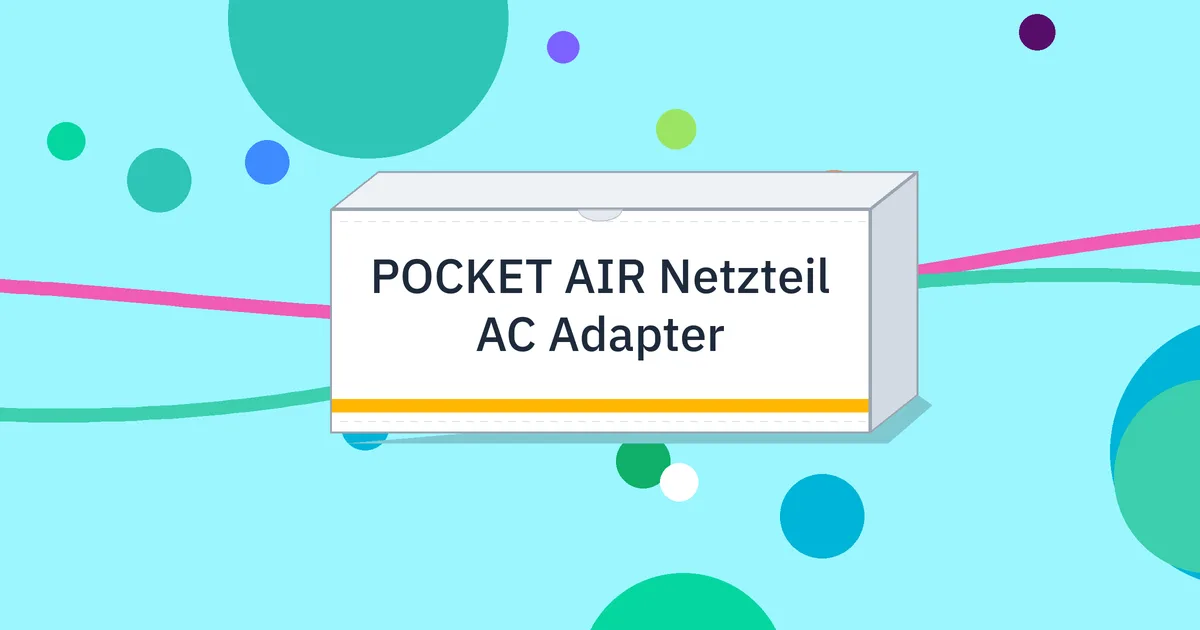 Symbolbild: Packung mit der Aufschrift POCKET AIR Netzteil AC Adapter (PZN 16880173) – Verfügbarkeit und Bezug in Apotheken in Frankfurt am Main