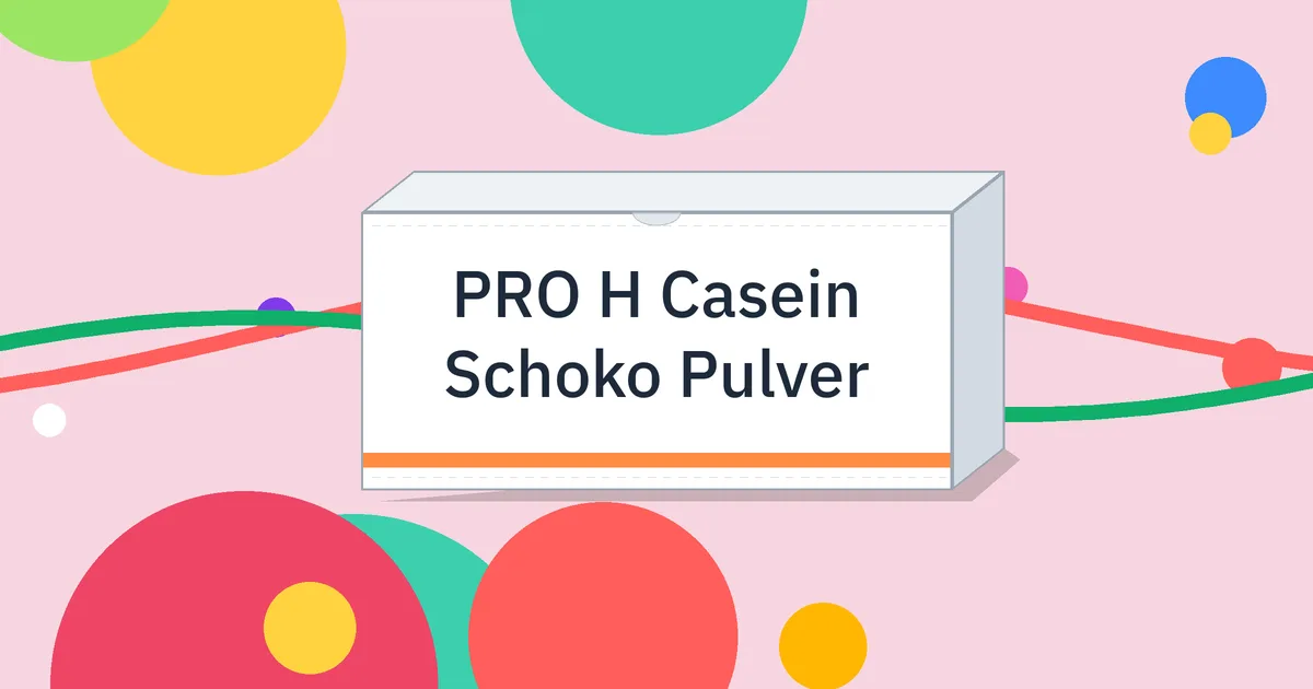 Symbolbild: Packung mit der Aufschrift PRO H Casein Schoko Pulver (PZN 08842336) – Verfügbarkeit und Bezug in Apotheken in Frankfurt am Main