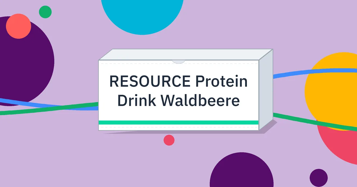 Symbolbild: Packung mit der Aufschrift RESOURCE Protein Drink Waldbeere (PZN 12738142) – Verfügbarkeit und Bezug in Apotheken in Frankfurt am Main